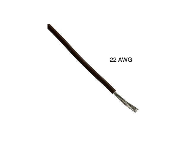 Click here for T1011-21-08 - WIRE STRANDED 22AWG 100FT BROWN TC P... prices