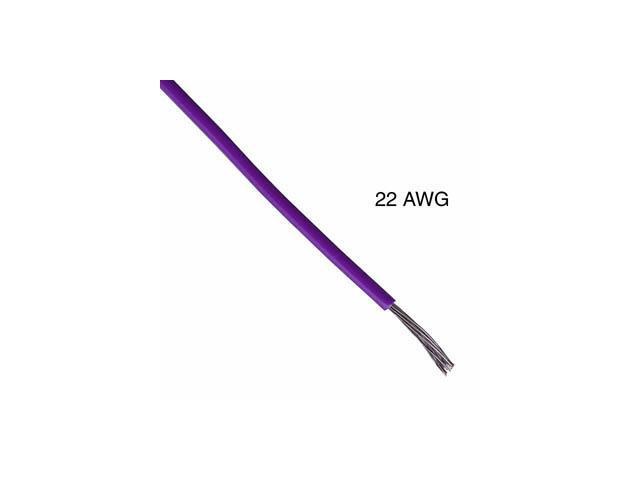 Click here for T1011-21-19 - WIRE STRANDED 22AWG 100FT PURPLE TC... prices