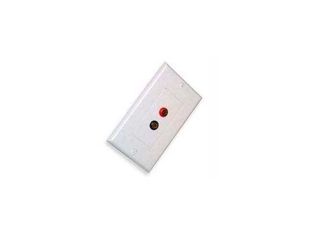 Click here for AV-102G - WALL PLATE BANANAJKX2 RED/BLK WHITE PLAT... prices