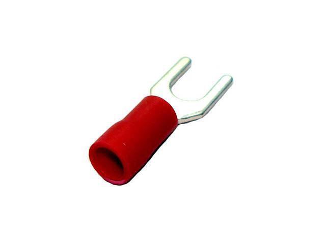 Click here for 160125-100 - SPADE TERM RED #8 22-18AWG ID-4.2MM W... prices