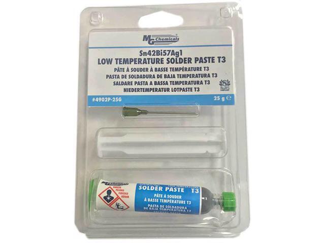 Click here for 4902P-25G - SOLDER PASTE LEAD FREE LOW TEMP 25GM T... prices