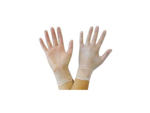 Click here for F10001750B - GLOVES VINYL LARGE CLEAR POWDER. FREE... prices