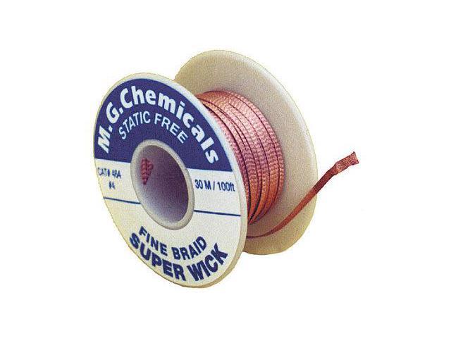 Click here for 452 - SOLDER WICK #2 YELLOW 1.5MM 50FT RA ROSIN prices