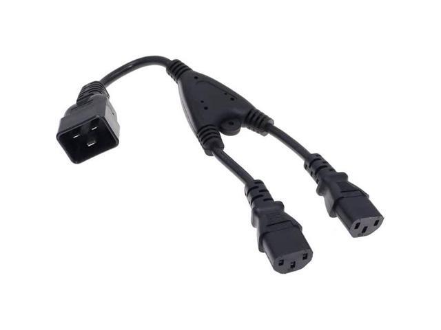 Click here for PYKW-3371 - JUMPER CORD C20/12AWG TO 2XC13 14AWG 6... prices