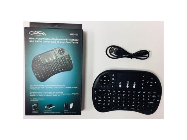 Click here for WK-101 - KEYBOARD WIRELESS MINI 2.4GHZ WITH TOUCHP... prices
