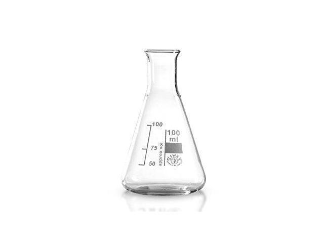 Click here for GL025-0100 - FLASK CLEAR GLASS 100ML GRADUATED prices