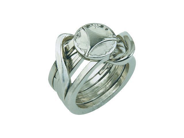 Click here for HY16 - RING 2 PUZZLE-HANAYAMA CAST META METAL LEVE... prices