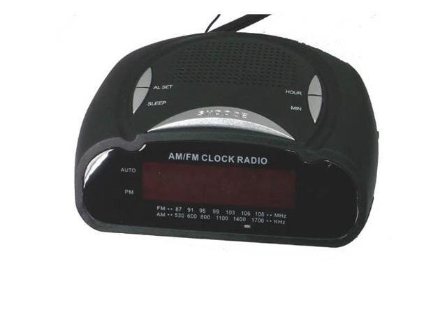Click here for RA-42885 - CLOCK ALARM RADIO AM/FM DIGITAL BLACK W... prices