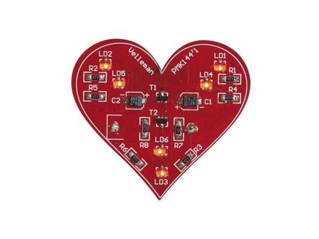 Click here for MK144 - FLASHING LED HEART SMD prices