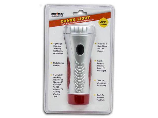 Click here for 5742 - FLASHLIGHT WHITE 4LED CRANK POWERED MAGNETI... prices