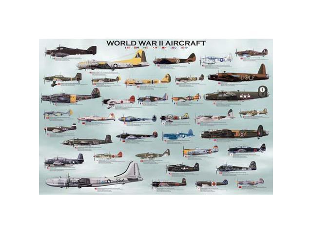 Click here for 2450-0075 - WORLD WAR II AIRCRAFT POSTER 36X24 INC... prices