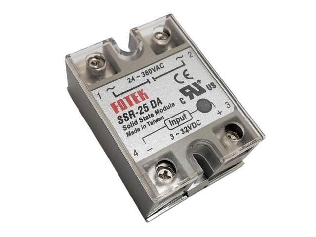 Click here for SSR-25DA - RELAY SSDC 3-32V 25A/380VAC CONTROL CUR... prices