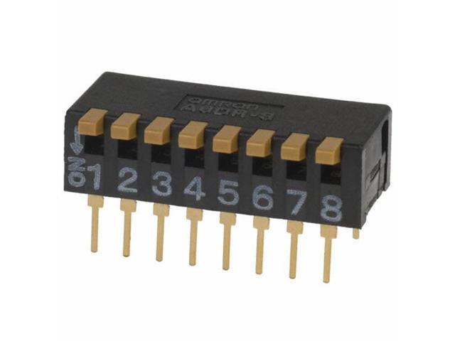 Click here for A6DR-8100 - DIP SWITCH PIANO 8SW 16PIN SLIDE BLACK prices