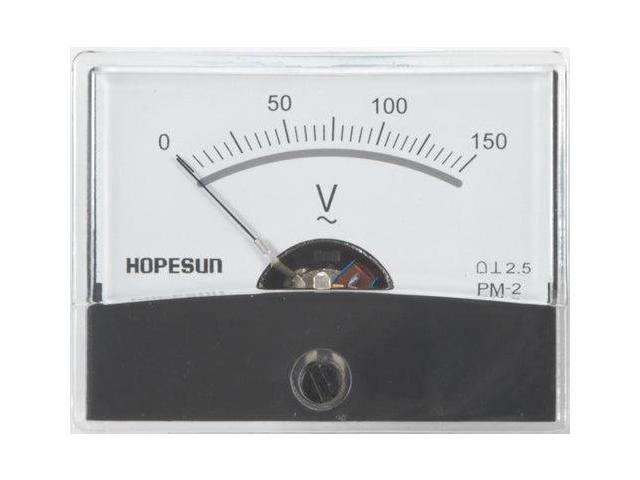 Click here for AVM60150 - PANEL METER AC 0-150V 2.4X1.9IN prices