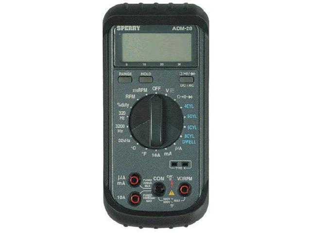 Click here for ADM-28 - MULTIMETER DIGITAL AUTOMOTIVE DC/AC/AMPS/... prices