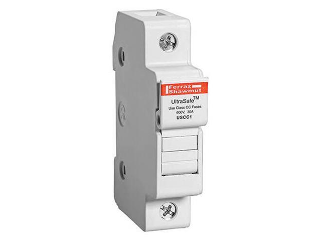Click here for USCC1 - FUSE HOLDER 30A 600VDC/600VAC DIN RAIL CLA... prices