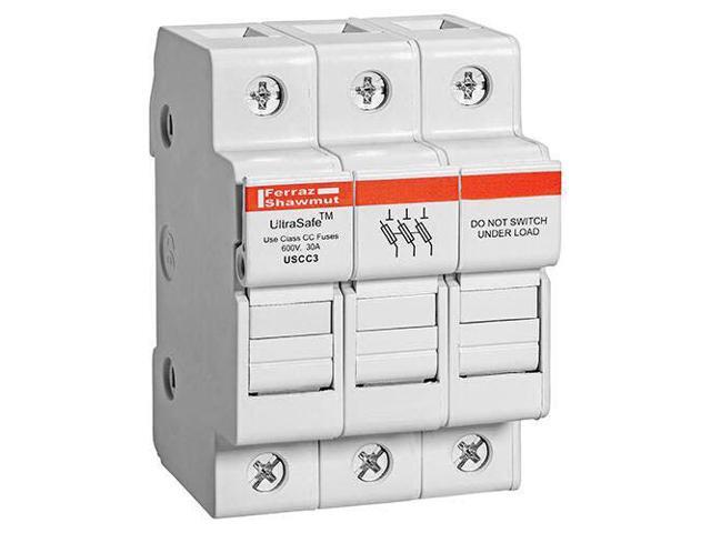 Click here for USCC3 - FUSE HOLDER 30A 600VDC/600VAC DIN RAIL CLA... prices