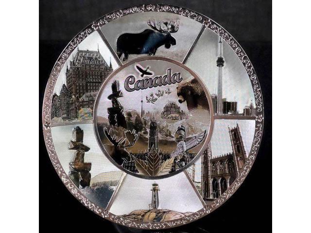 Click here for 001016 - CANADA SOUVENIR TIN PLATE SCENES 6INCH prices