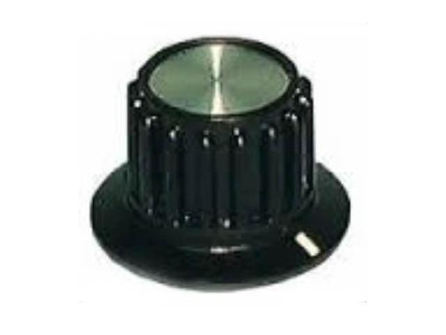 Click here for 3040 - KNOB 1/4IN PLAST 35MM SCREW BLACK prices
