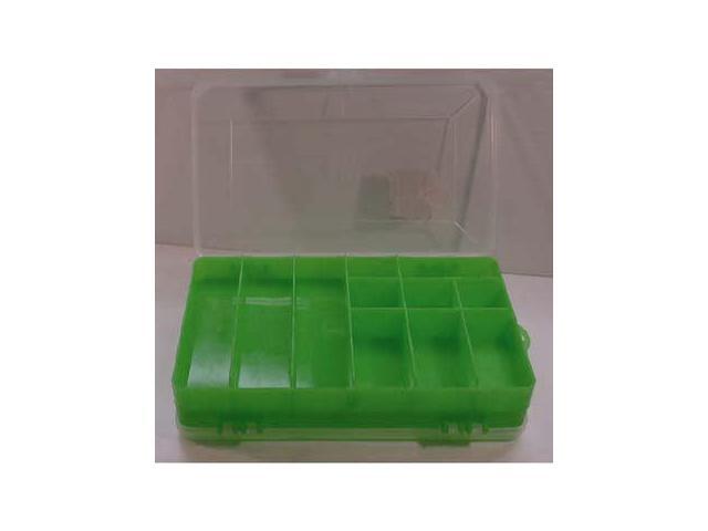 Click here for MJ4600 - COMPONENT BOX 8X5X1.5IN GREEN 11 COMPARTM... prices