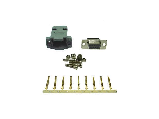 Click here for Z-6510 - DB9F CRIMP W/PLASTIC HOOD GREY AND PINS prices