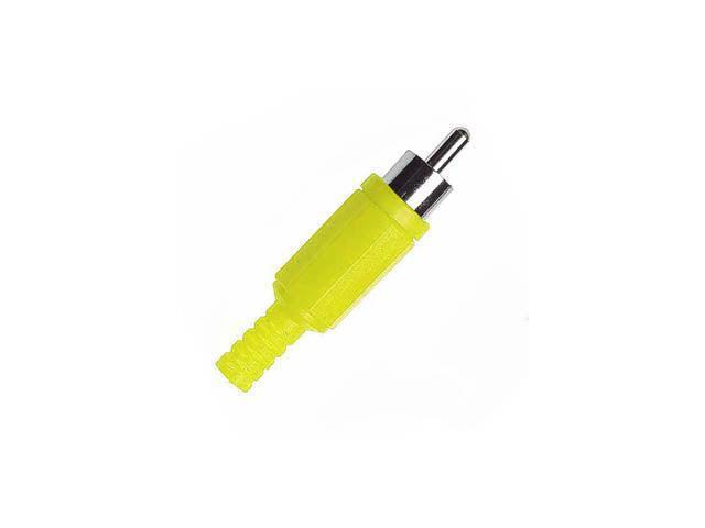 Click here for AC 1017YELLOW - RCA PLUG INLINE SOL PLASTIC YELLOW... prices