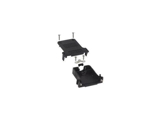 Click here for ABE-133-1 - DB25 HOOD 2PC BLK PLAS HW prices