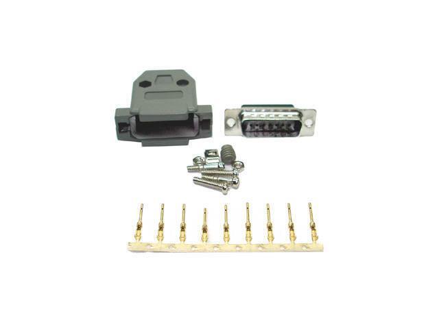 Click here for 30-211H-1 - DB15M CRIMP W/PLASTIC HOOD GREY AND PI... prices