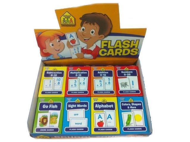 Click here for 63290 - SCHOOL ZONE FLASH CARD ASSORTED prices