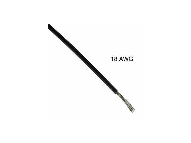 Click here for WAA-2255A - WIRE STRANDED 18AWG 100FT BLACK TC PVC prices