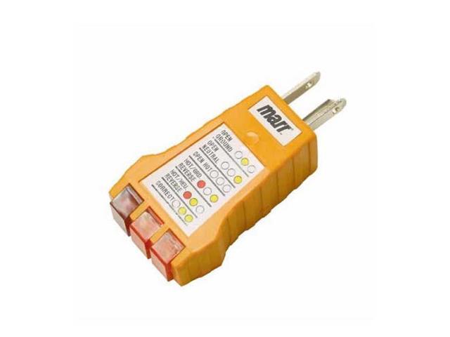 Click here for MR-4110 - TESTER RECEPTACLE 110-125VAC TO TEST 3WI... prices