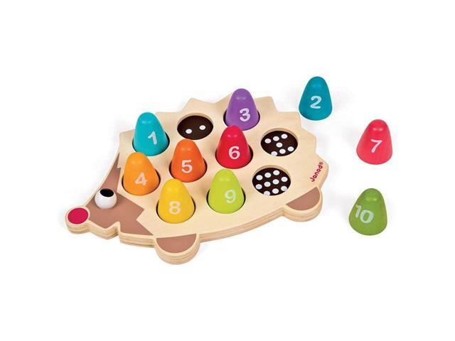 Click here for 05339 - LEARN TO COUNT WOODEN PUZZLE HEDGEHOG W/10... prices