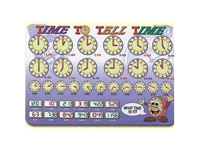 Click here for PLP-TIM-1 - PLACEMAT TIME TO TELL TIME prices