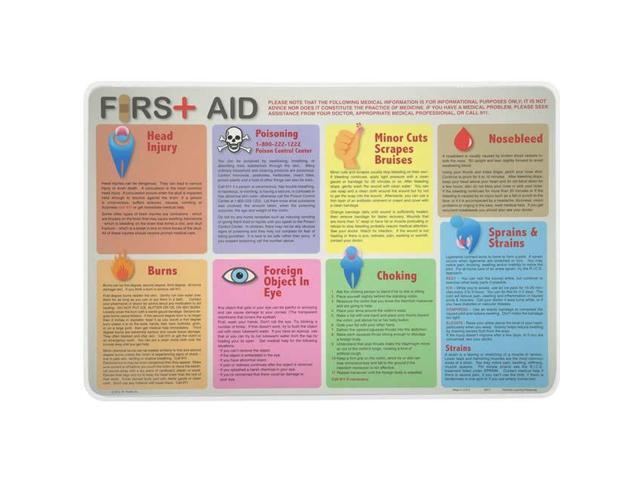 Click here for PLP-AID-1 - PLACEMAT FIRST-AID prices