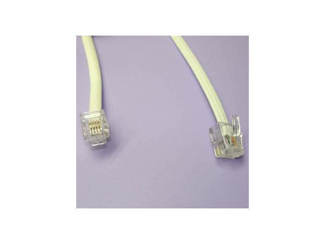Click here for PA-122BC - MODULAR CABLE 6P4C M/M 100FT WHITE prices