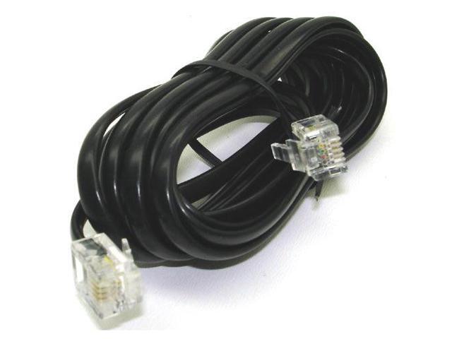 Click here for PA-136BC BK - MODULAR CABLE 6P4C M/M 15FT BLK prices