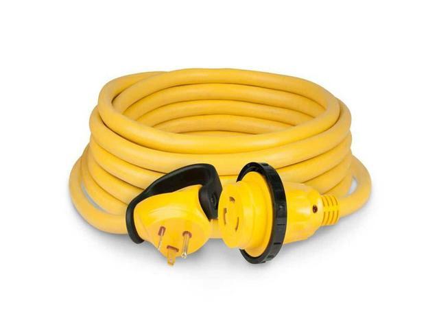 Click here for 25SPPH. RV - RV CORDSET 3C/10AWG MARINE 25FT YELLO... prices