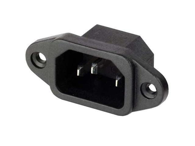 Click here for IEC-A-2 - AC PLUG 3POS 15A 250V CHMT QT PLAS BLK W... prices