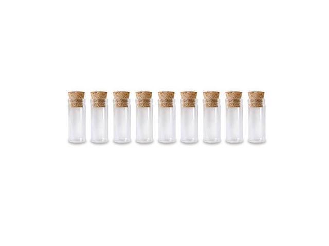 Click here for GB850 - VIALS CLEAR GLASS WITH CORK LID 12MMX30MM... prices