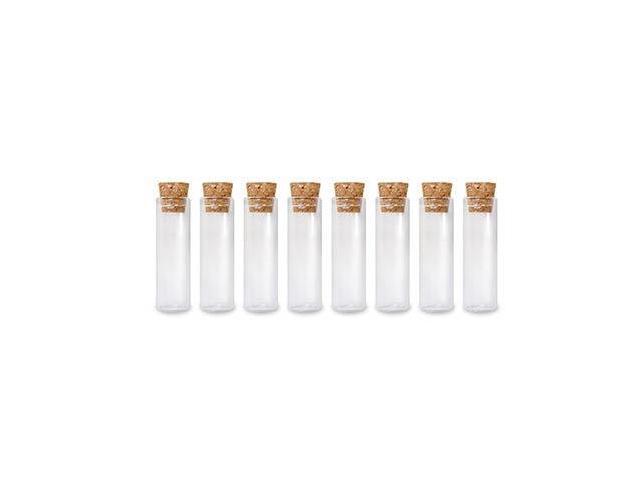 Click here for GB852 - VIALS CLEAR GLASS WITH CORK LID 12MMX40MM... prices