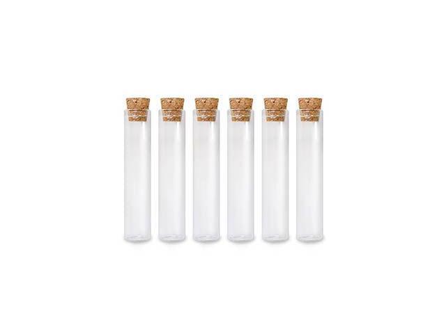 Click here for GB856 - VIALS CLEAR GLASS WITH CORK LID 12MMX75MM... prices