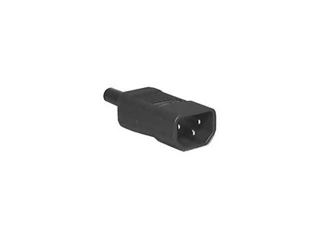 Click here for 8523 - AC PLUG 3POS 10A 250V IL PLAS BL C14 CONNEC... prices