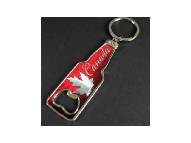 Click here for 01250 - CANADA SOUVENIR KEYCHAIN WITH BOTTLE OPENE... prices