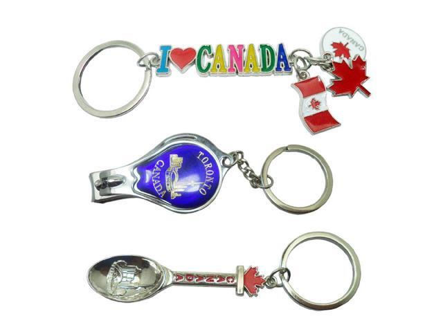 Click here for KC-255/ KC-204 - CANADA SOUVENIR KEYCHAIN ASSORTED... prices