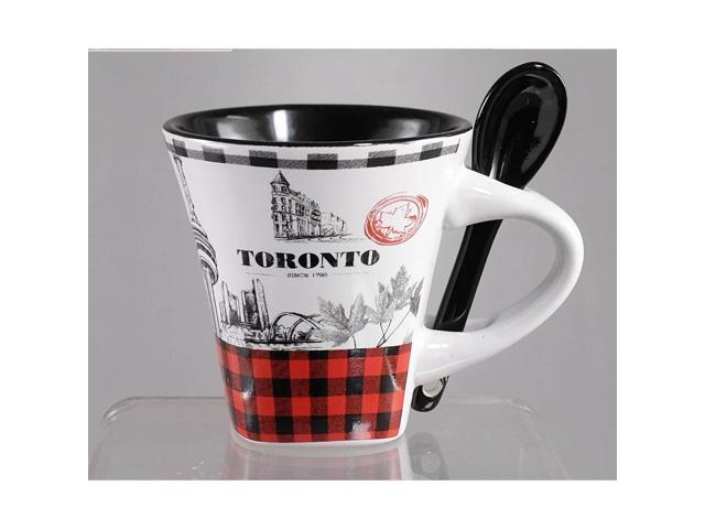 Click here for 02-0123 - TORONTO SOUVENIR CUP 4OZ AND SPOON IN A... prices
