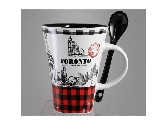 Click here for 02-0122 - TORONTO SOUVENIR MUG 14OZ SPOON IN A BOX prices