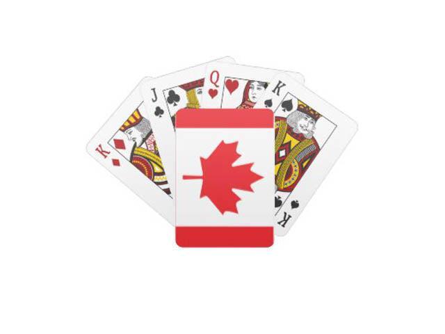 Click here for TY991 - CANADA SOUVENIR FLAG PLAYING CARDS PLASTIC... prices