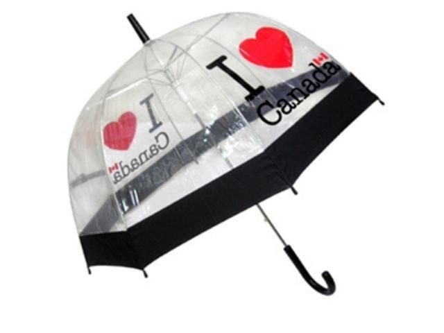Click here for B5CN 467 - CANADA SOUVENIR UMBRELLA I LOVE CANADA prices