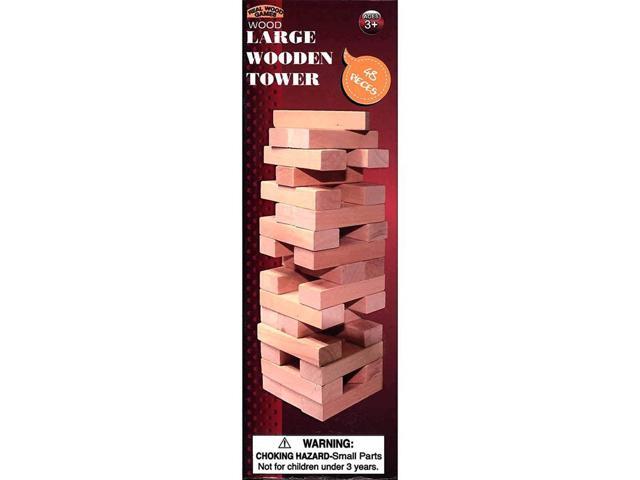 Click here for 1540 - WOOD TOWER LARGE 48 PIECES prices