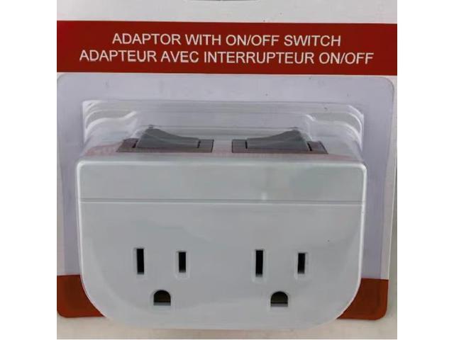 Click here for TS-20 - WALL TAP 2-OUTLET WITH SWITCHES 15A 125V A... prices